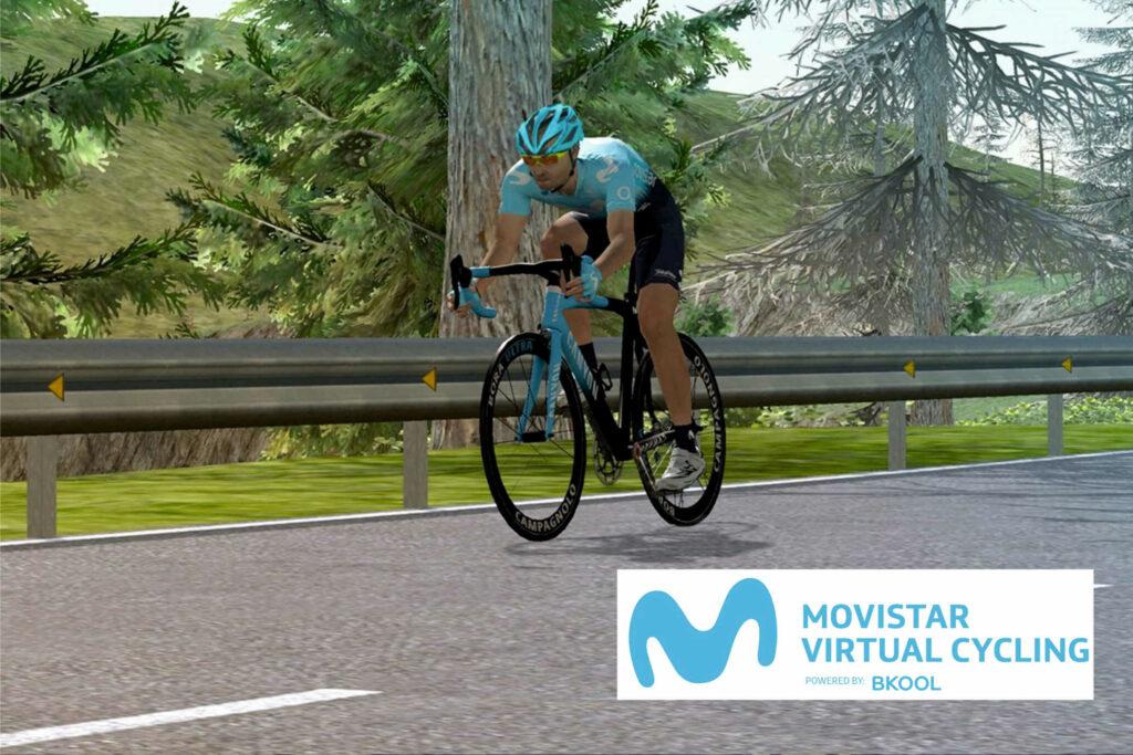 🥇 Fases finales en la Movistar Virtual Cycling en Festibike 🚴